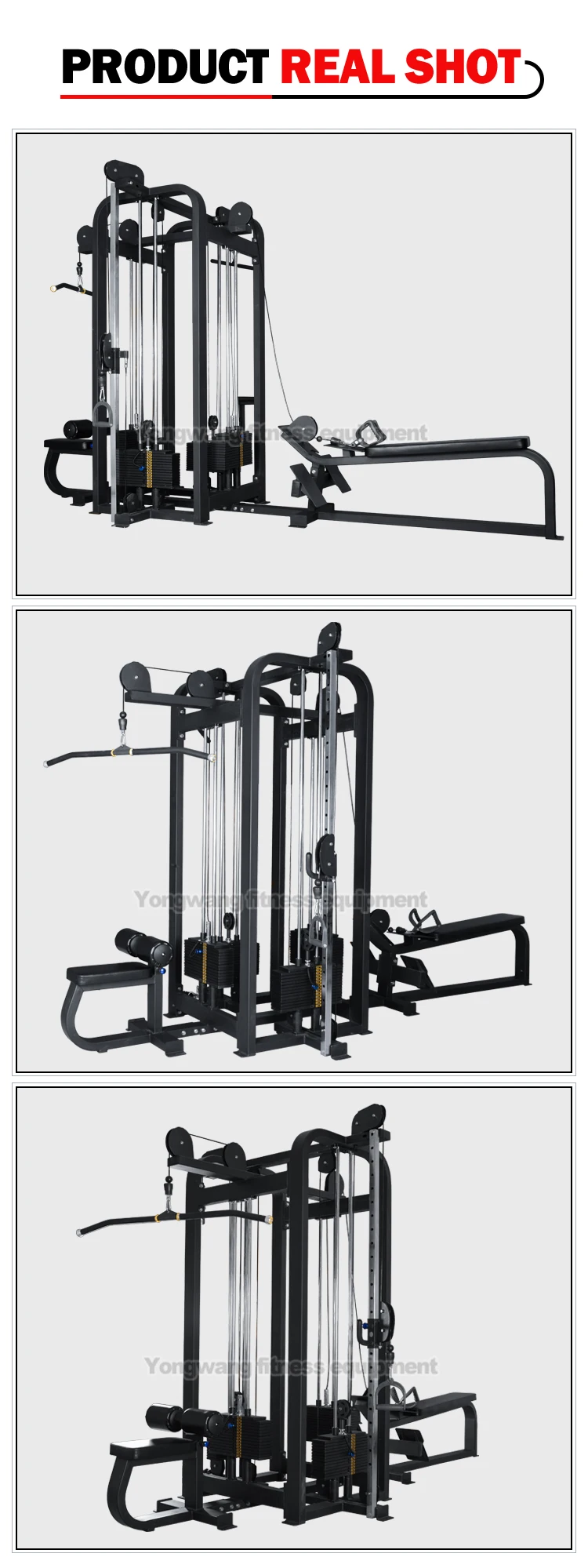 Yongwang 4 Station Multi Jungle - Ultimate Functional Trainer