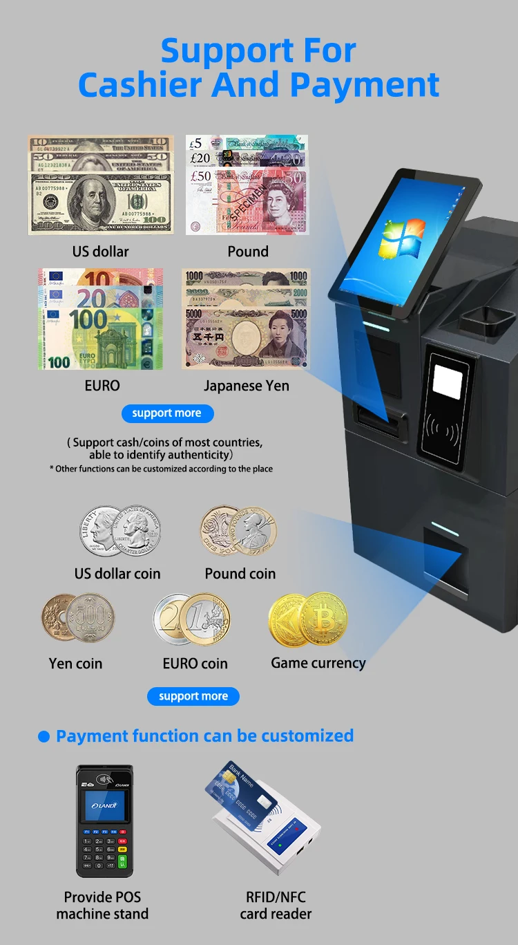 Next-gen Cash Payment Kiosk - Automated Bill Handling
