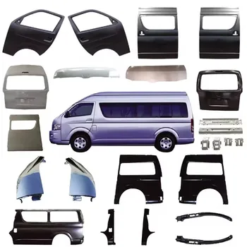 Hiace 2005 Car Accessories Body Kit Door Panel,Tailgate,Fender Flare ...