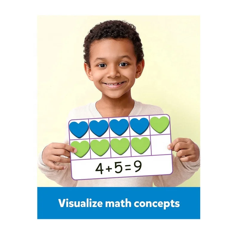 Magnetic Ten Frame Set,Math Manipulative Games For Kids With 6 Ten ...