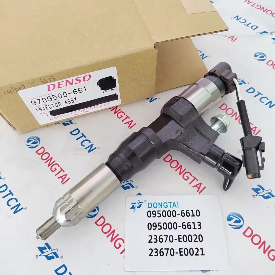 Original Common Rail Fuel Ijector 095000-6610 095000-6613 23670-e0020 ...