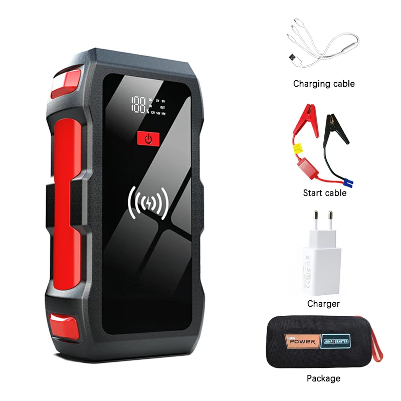 12v Jump Start Multifunction Jump Starter Power Bank With Flashlight ...