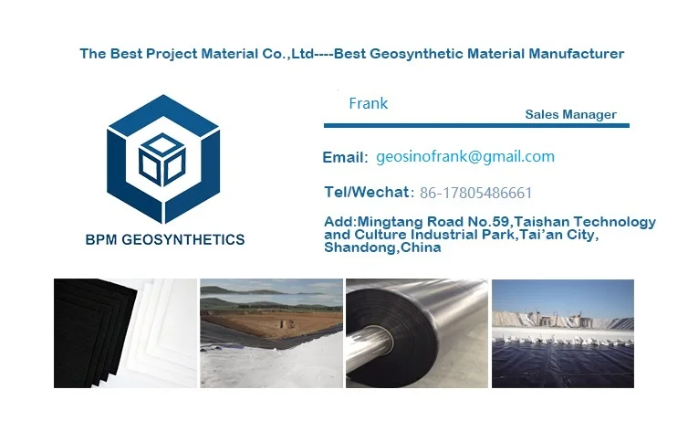 HDPE E GEOLOCK POLYLOCK for Secure Geomembrane Installation