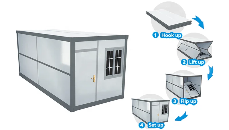 Moduler Homes - Fast Install, Collapsible Container Houses