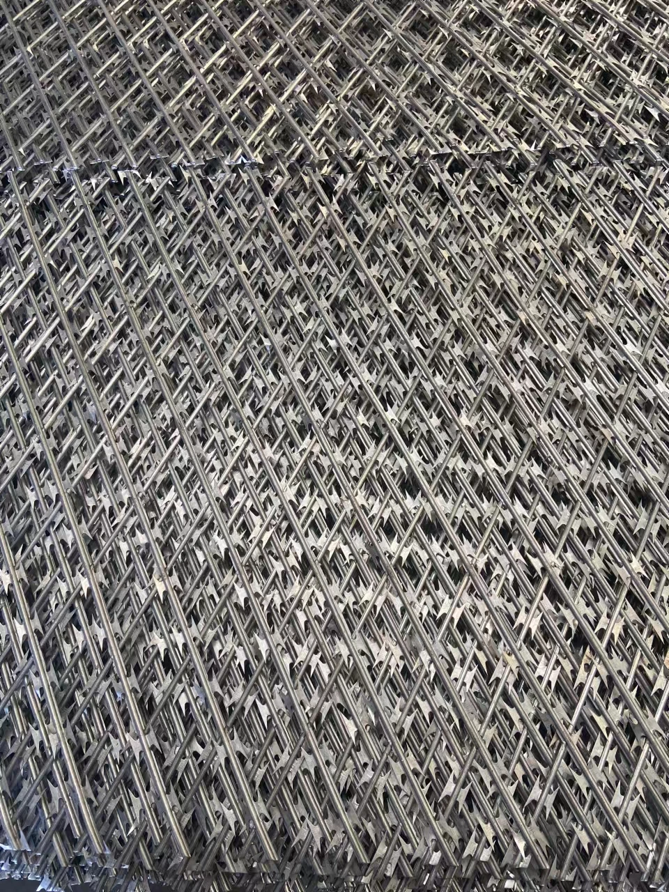 Razor Wire Mesh Fence|razor Wire|barbed Wire - Buy Welded Razor Wire ...