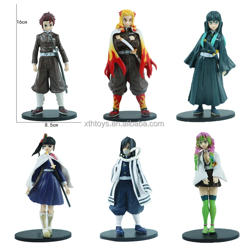 Demon Slayer Action Model Figure Toys Different Style Kimetsu No Yaiba ...