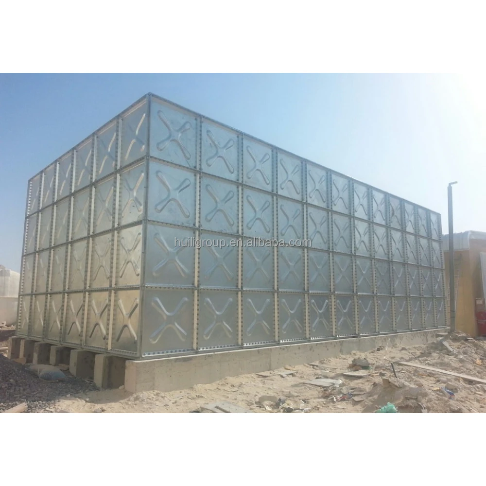 Hdg Galvanised Water Tank Farm Tanque De Reserva De Agua Hot Dip ...