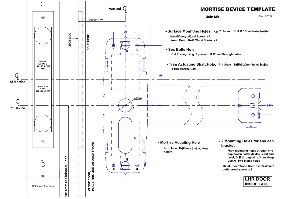 Types of Panic Hardware - UL10C & UL305 Compliance