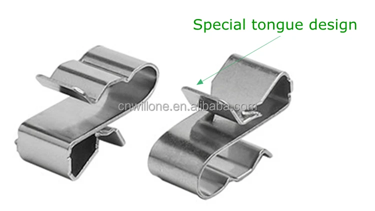 6mm Stainless Solar Cable Clips - Reliable Cable Management