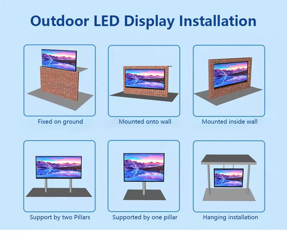 LED Display Screen Panels - Bright, Flexible, and Durable