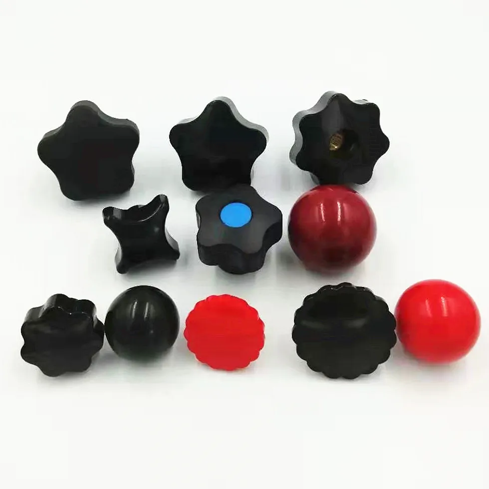 Bakelite Knurled Handles & Knobs for Furniture & Machinery