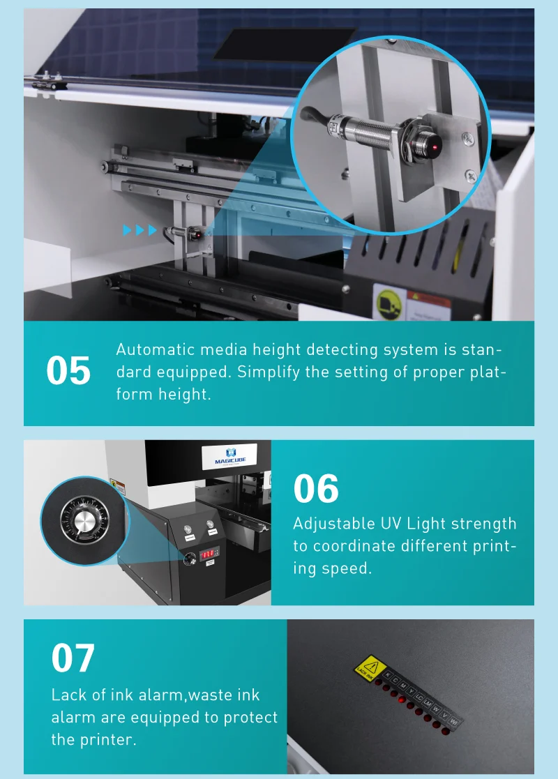 Sinocolor A3 UV Flatbed Printer - Versatile & Durable