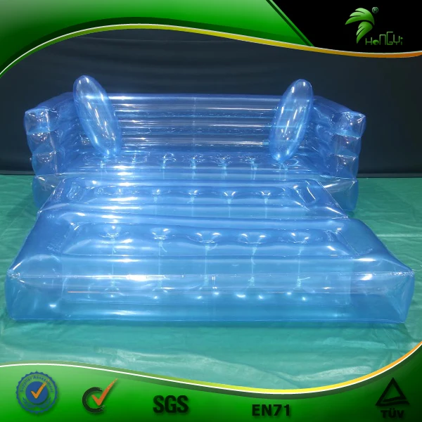 Custom Inflatable Sofa Bed - Transparent Air Mattress for Advertising ...