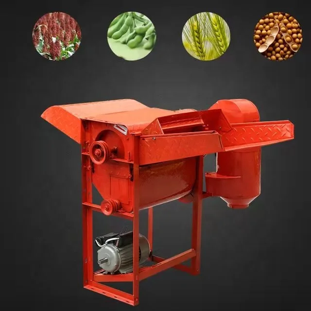Corn Rice Wheat Maize Bean Thresher Sheller Threshing Peeling Mini Grain Paddy Soybean Crop ...