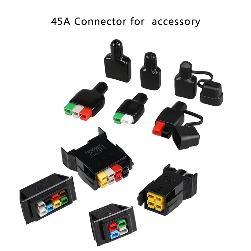 1 Pole Series Socket 45a 1pin 30a 15a 600v Connectors Housing With ...
