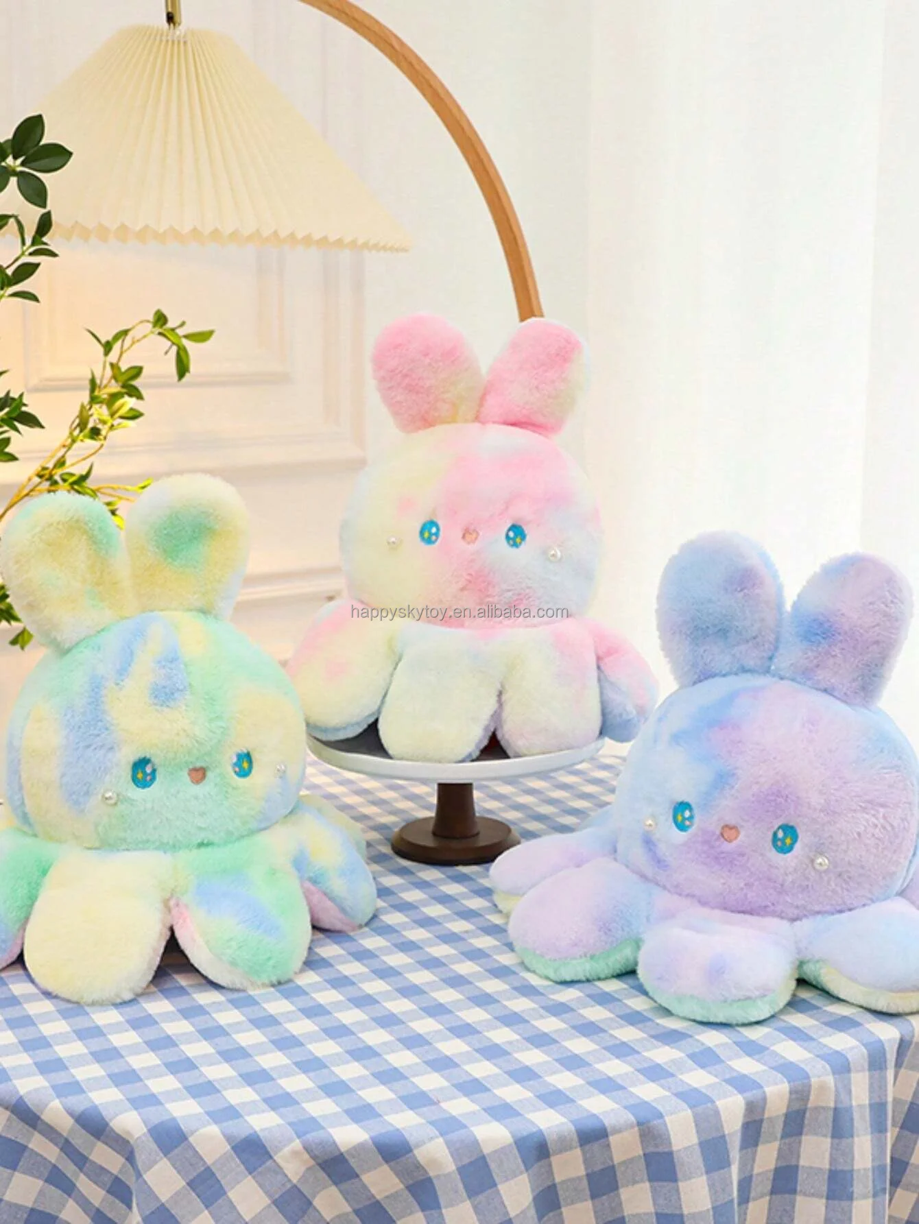 Creative Octopus Plush Toy 25/35cm Stuffed Animals Girls Birthday Gifts ...