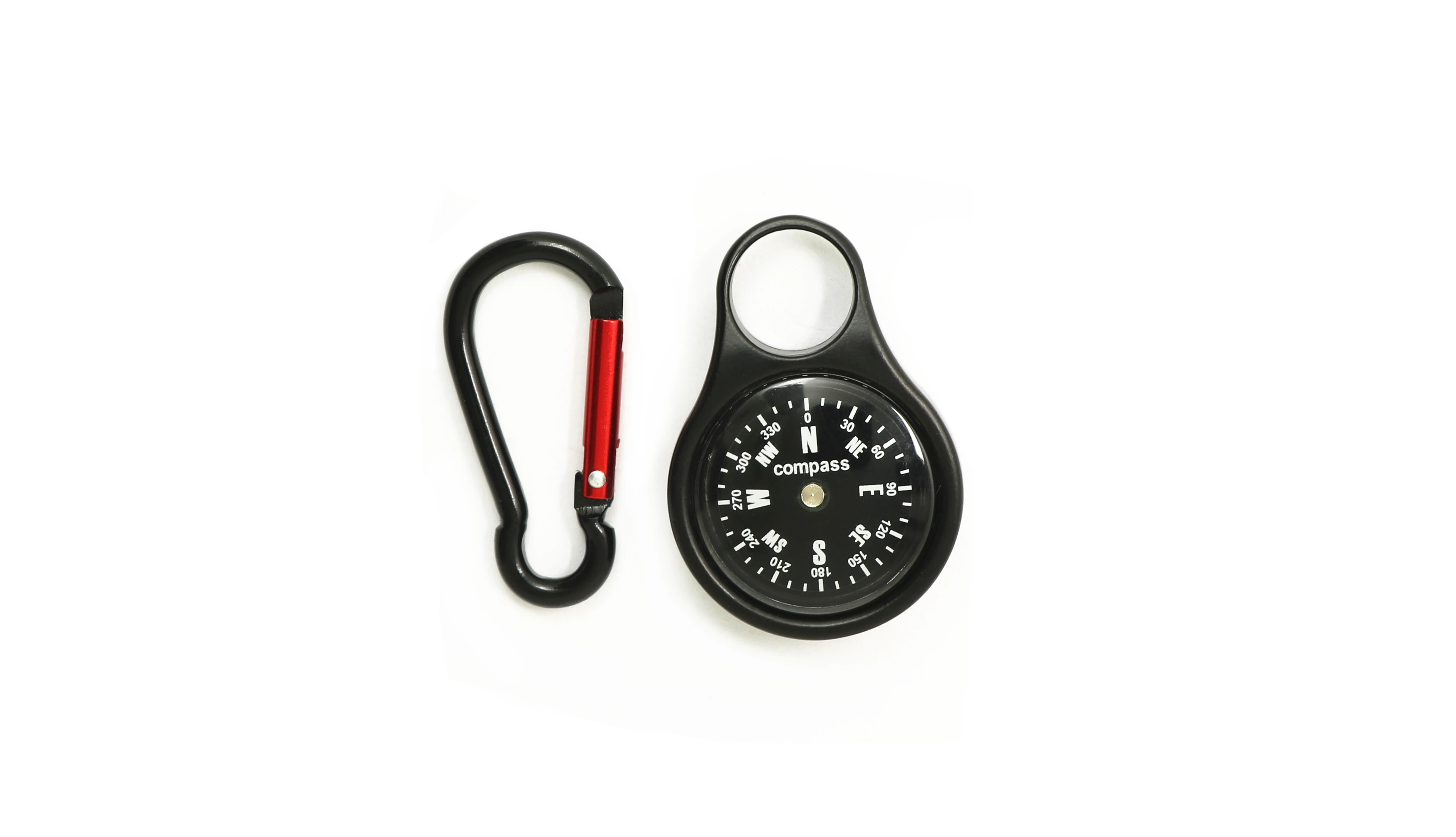 Climbing Buckle Compass Outdoor Adventure Camping Climbing Portable ...
