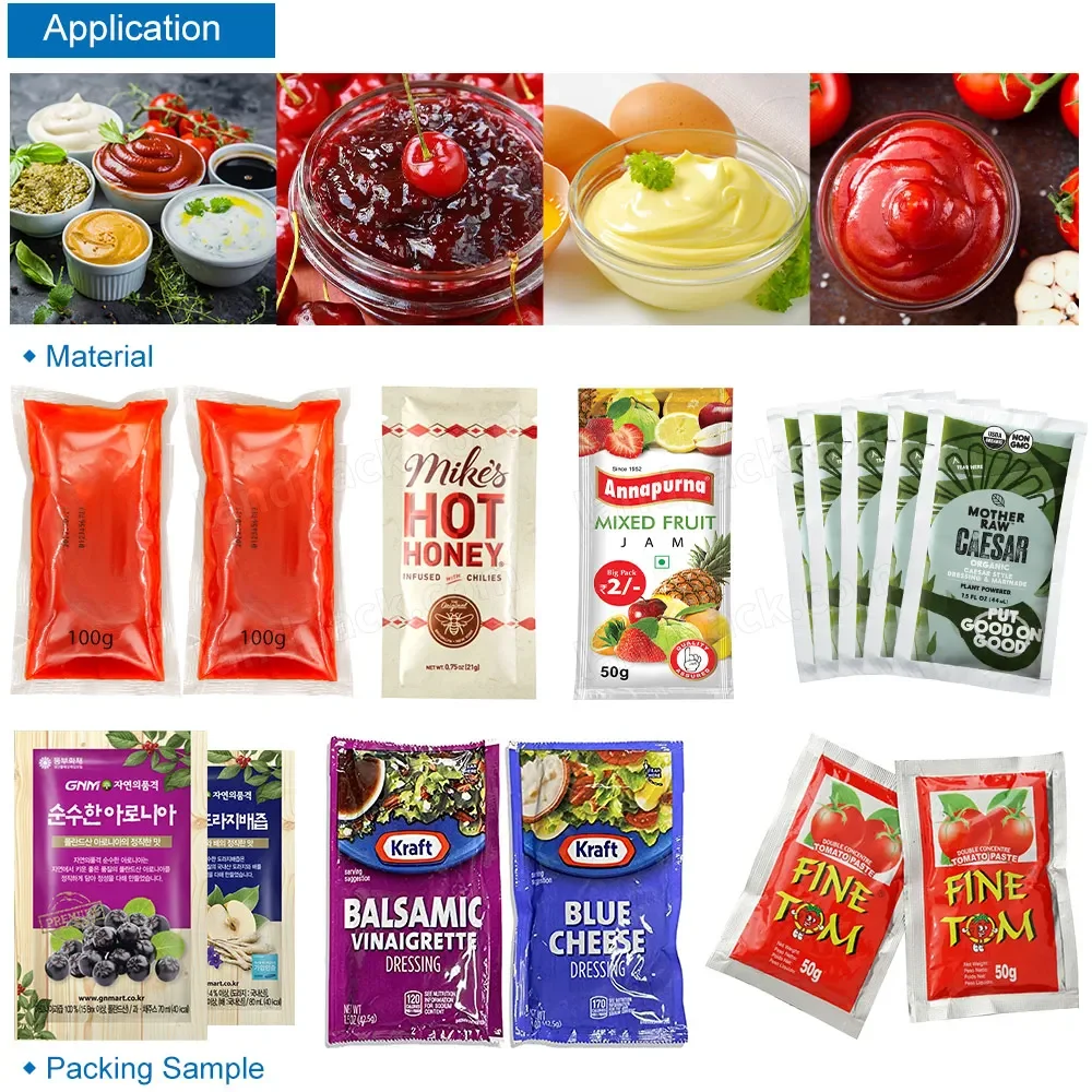 High Capacity Automatic Liquid Soap Shampoo Sachet Multi-lane Packaging ...