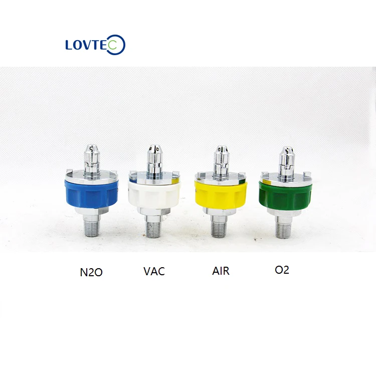 Lovtec Medical Gas Outlet Wall Mounted Oxygen Outlet Terminal With Box ...