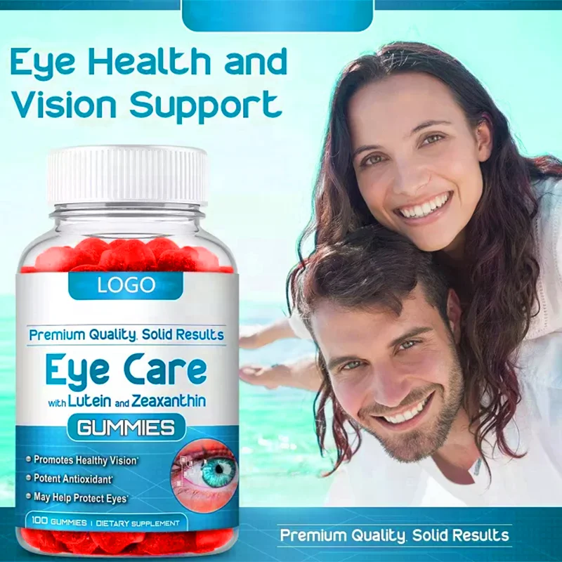 Lutein Gummies Support Healthy Vision Improve Eyesight For Adults And ...