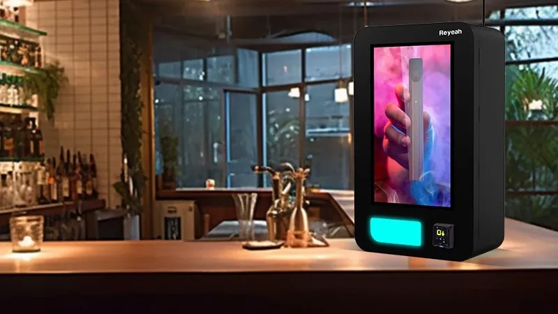 Biometric Vending Machine Id Card Reader Vending Machine With Age ...