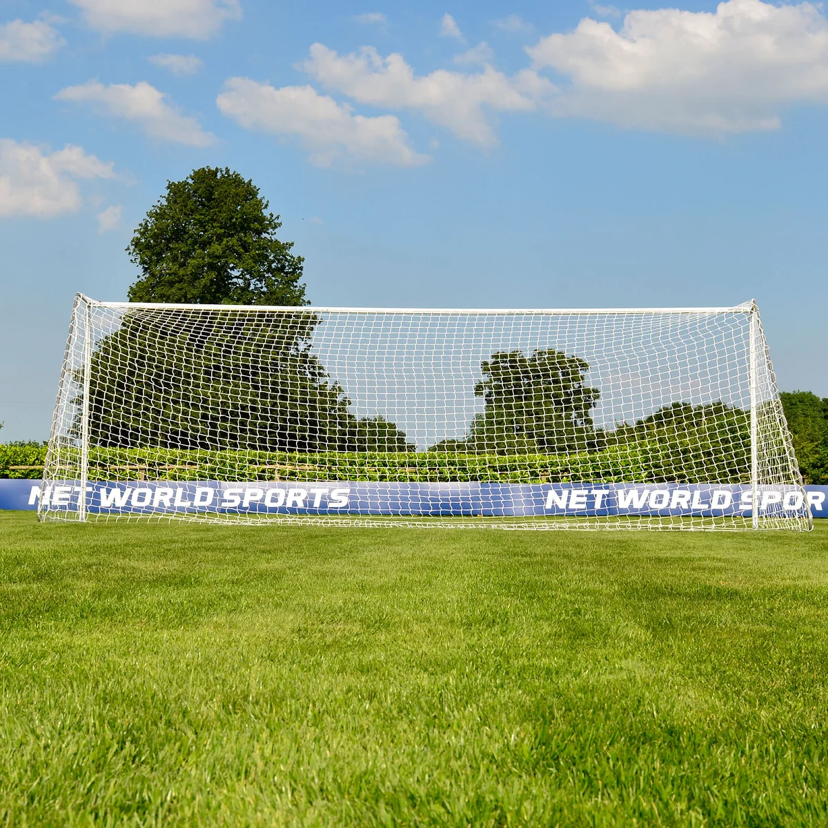 Alu60 24ft X 8ft Aluminum Freestanding Soccer Goals For 11-a-side ...