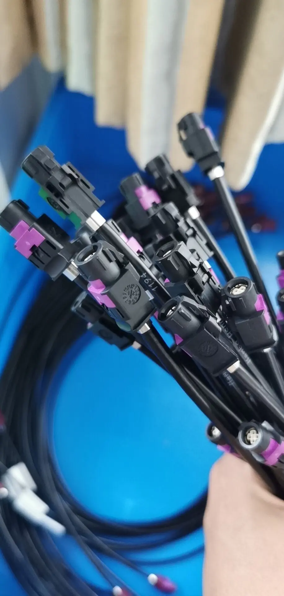 Electric Male Female Mate-ax 4 Pin Pos 4pin High Speed Adas Fakra ...