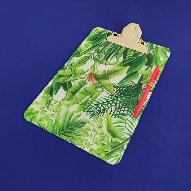Clear Acrylic Clipboard Portfolio File Folder Memo Pads Holder ...