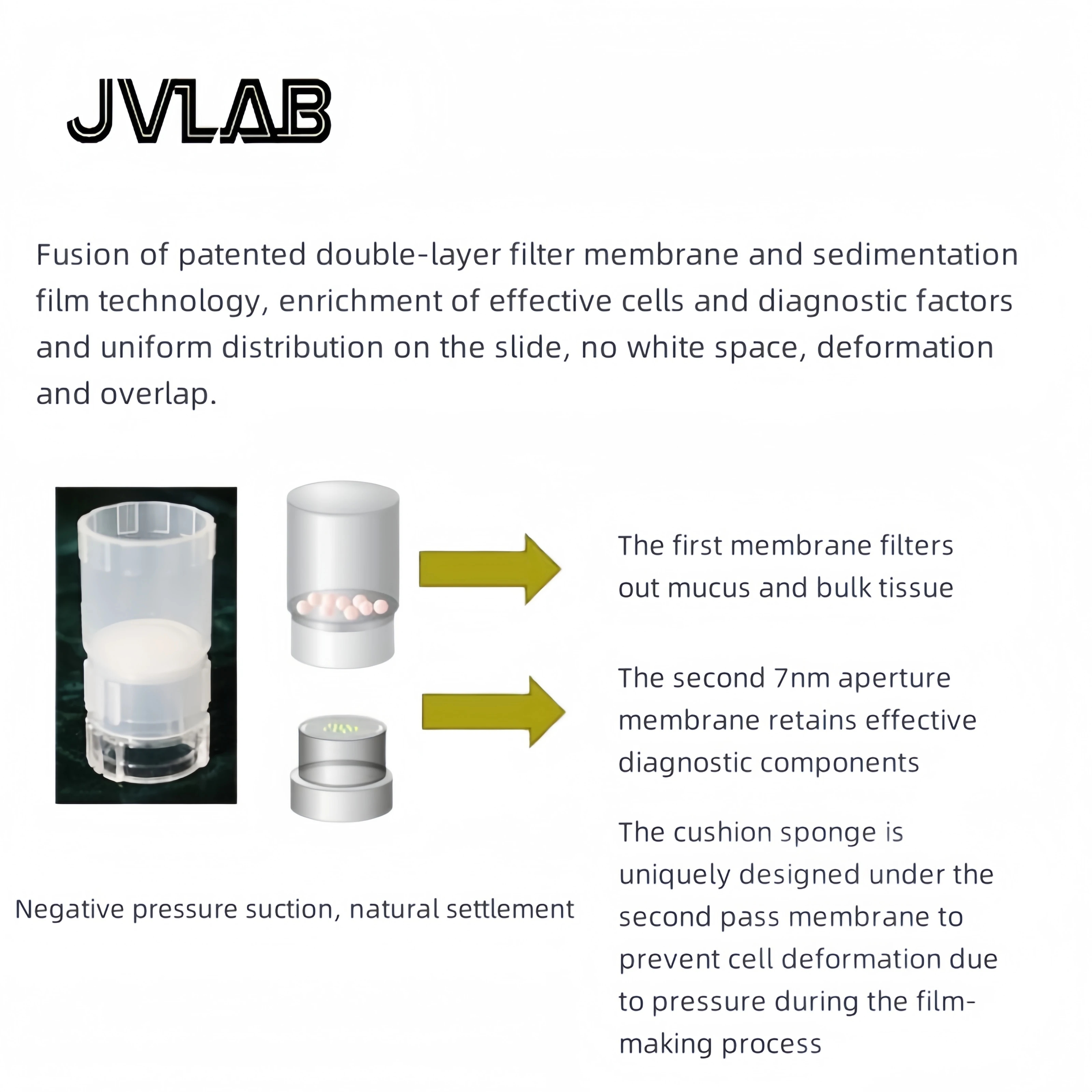 Double Membrane Filter - TCT Liquid-Based Cytology Reagents