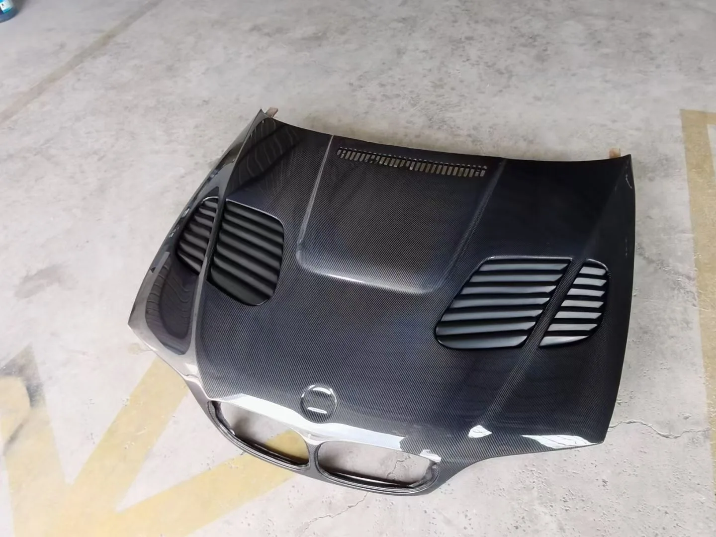 Carbon Fiber Engine Cover 3 Series 1996 -2004 2&4 Doors Front Bonnet ...