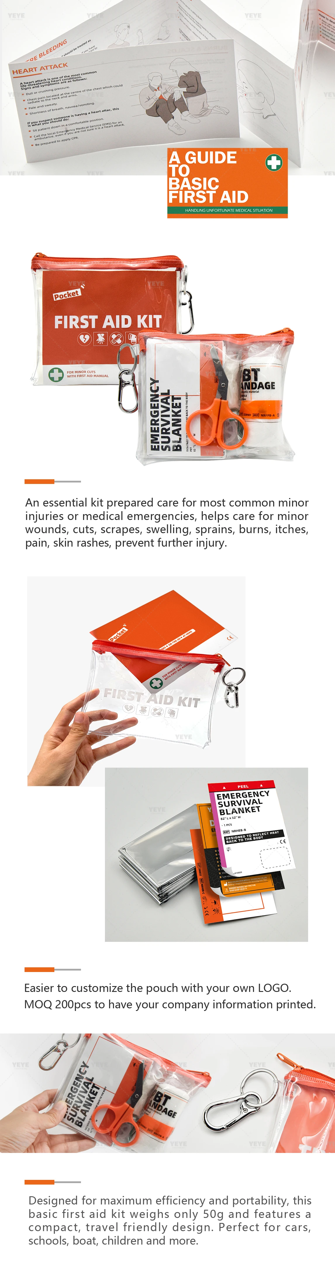 Emt Complete Transparent Background Compact Adventure First Aid Med Kit ...