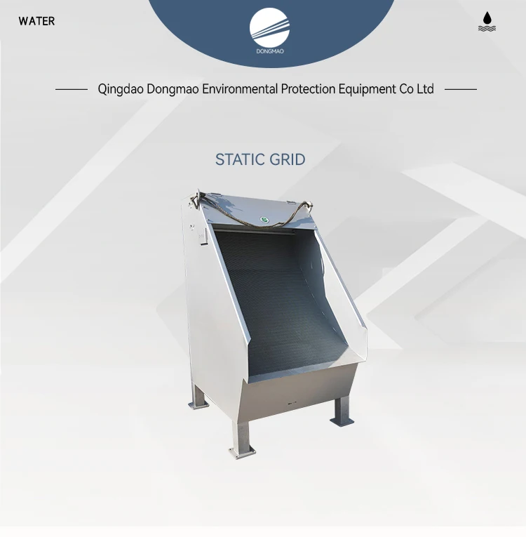Water Static Screen Hydraulic Inclined Filter Sieve Mesh Wastewater ...