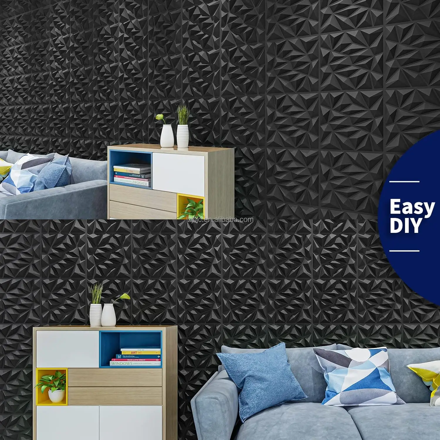 Art3d Wallpanels - Stylish & Durable PVC Textured Panels