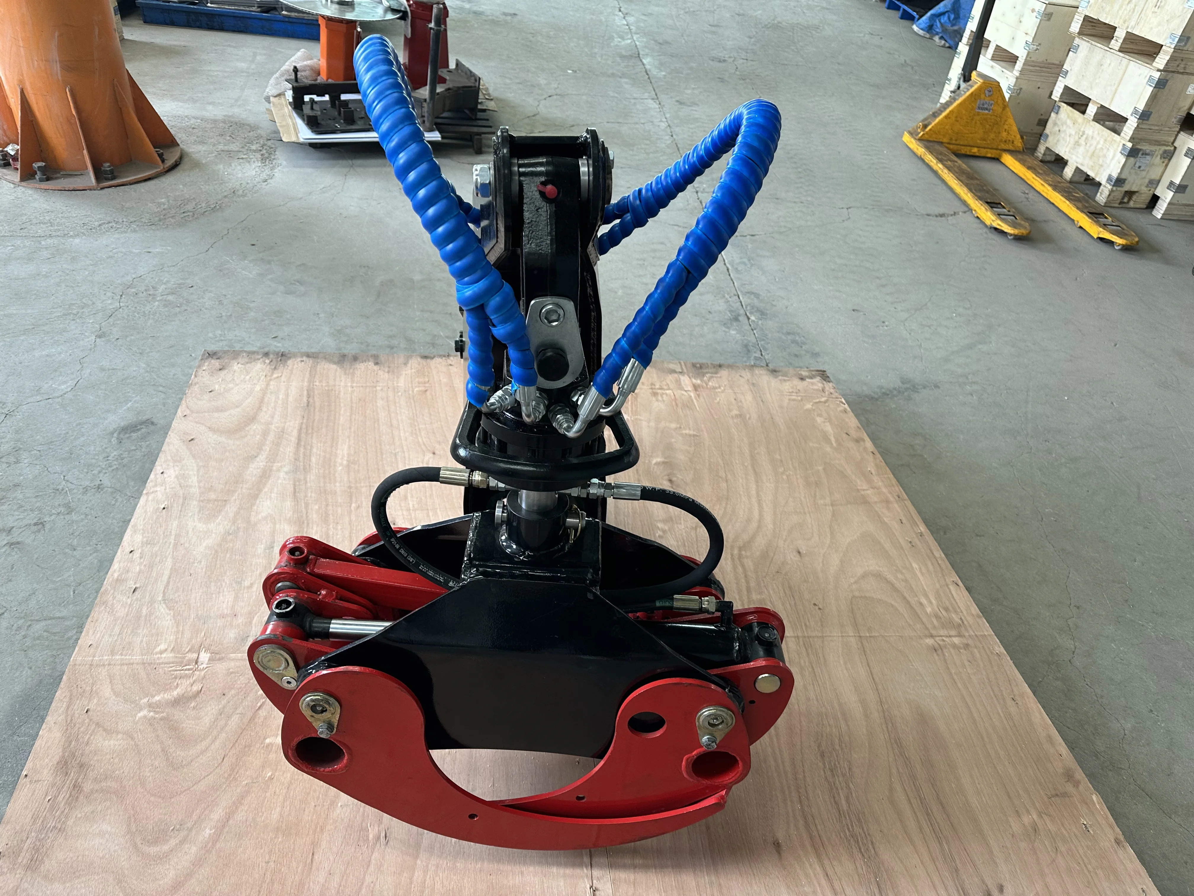 Rima Portable Firewood Processor Log Splitter With Grapple Forestry ...