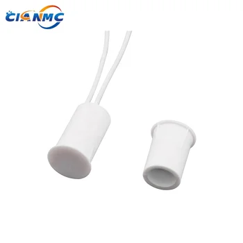 Cylinder Plastic Wired Recessed Door Window Wall Flush Mount Magnetic ...