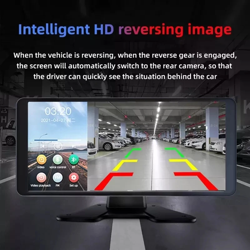 10.36 Inch Full-Touch Car Monitor Screen MP5 Multimedia With Camera Car ...