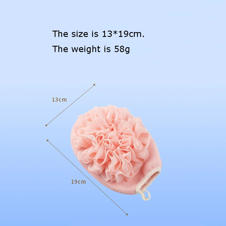 Double Exfoliating Loofah Glove Original Kessa Glove Exfoliating Gloves ...