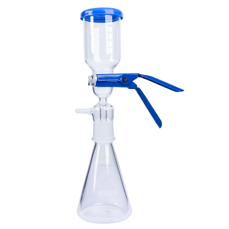 500ml Sistem Filtrasi Vakum Corong Kaca Peralatan Filtrasi Pelarut ...