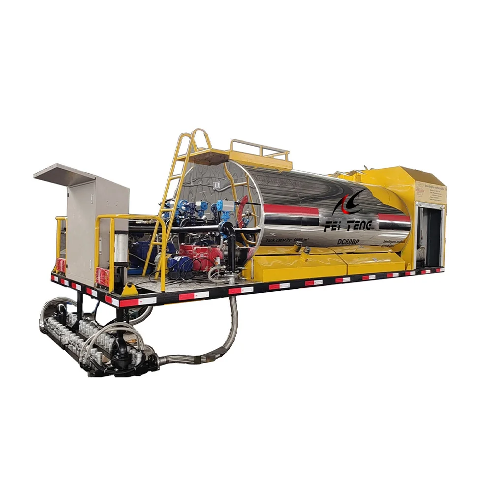 Automation Emulsion Spray Coating Machine Bitumen Asphalt Sprayer ...