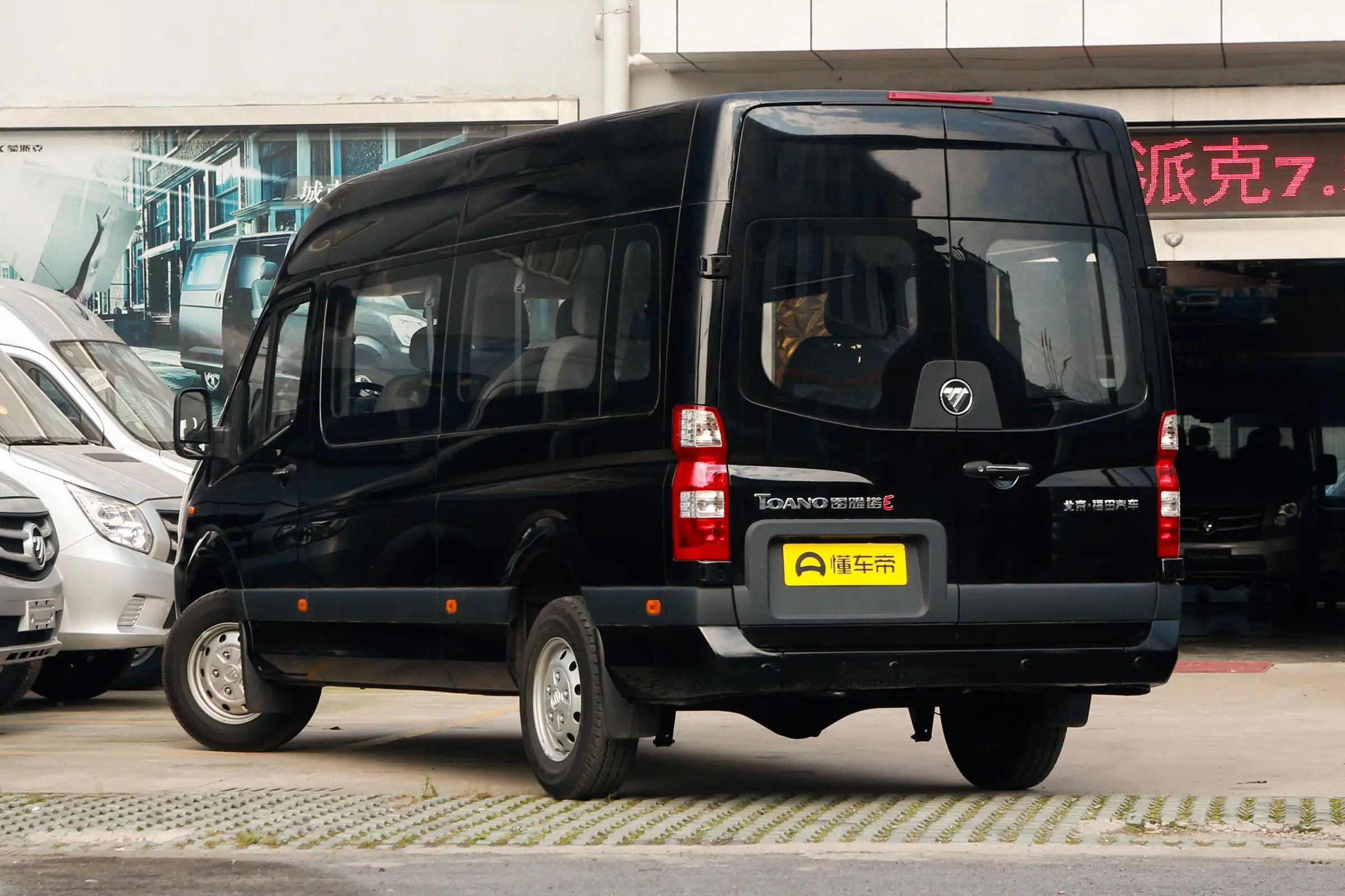 Brand New Electric LHD Foton 18 Passenger Mini Bus Toano Van