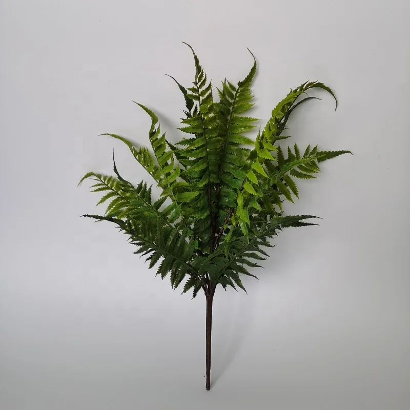 Hot Sale Plastic Greenery Tropical Plants Boston Fern for Wedding Decor ...