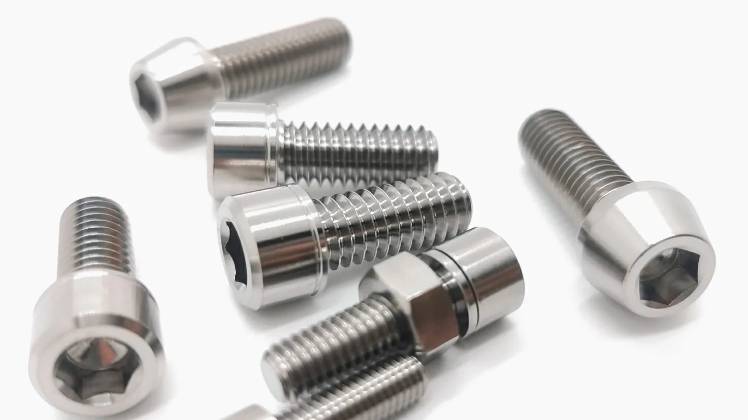 Zfti Titanium Fasteners M3 M4 M5 M6 M8 M10 M12 Ti-6al-4v Cnc Machined ...