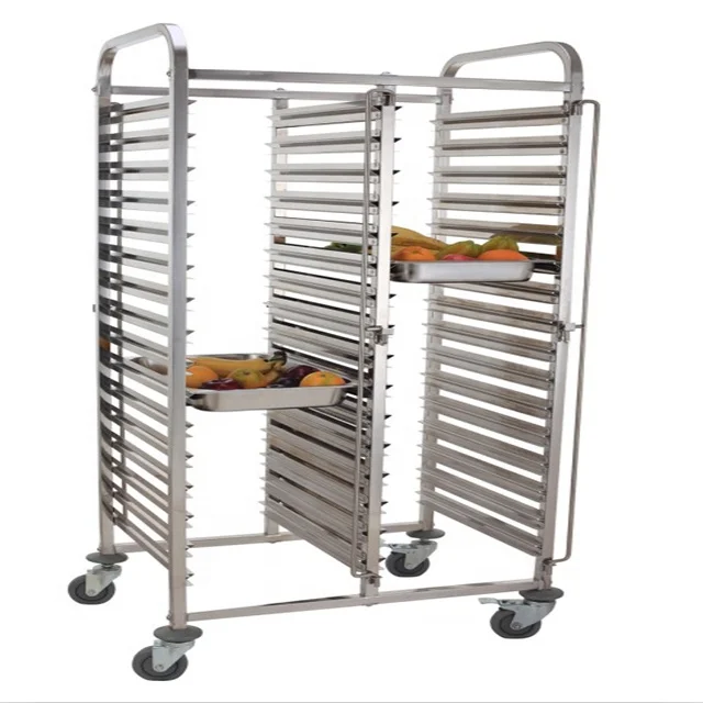 Alibaba.com: Stainless Steel Bakery GN Food Pan Trolley for Hotel ...