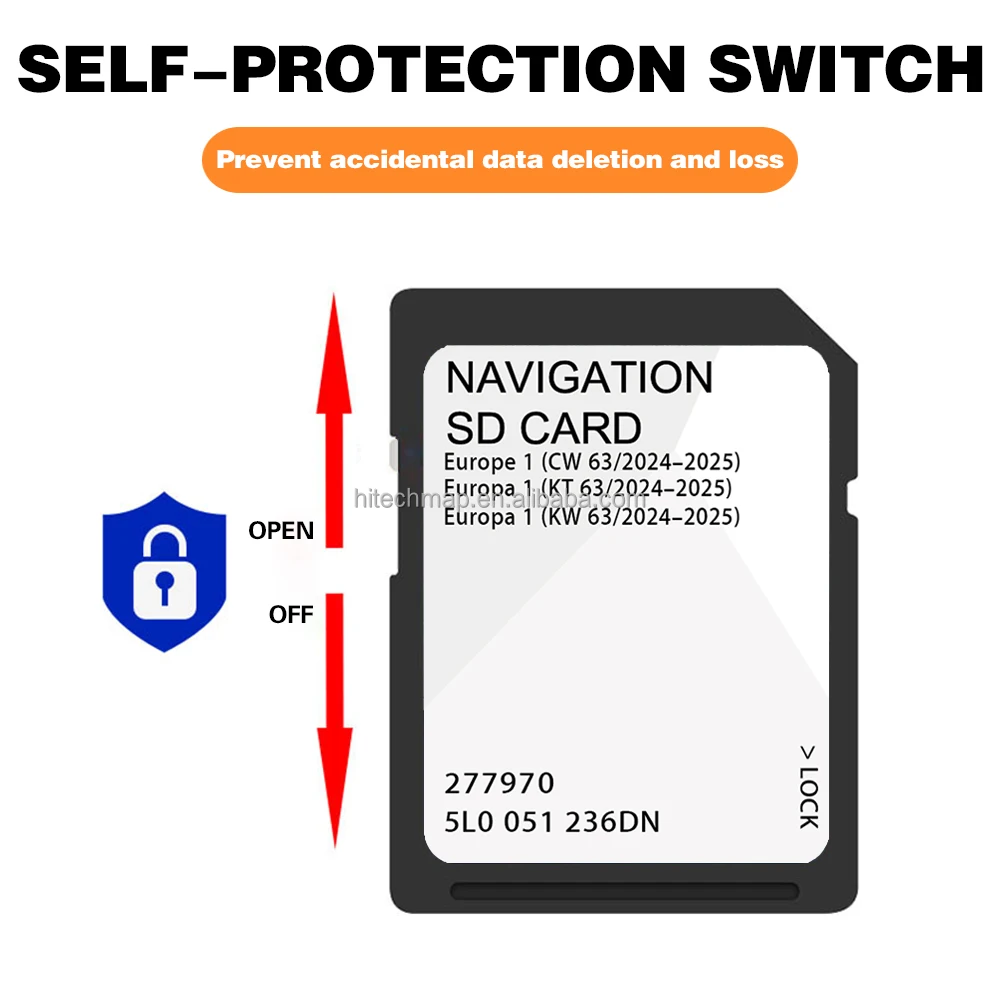 Smiost Carte Navigation System Memoire Cid Sd Sat Nav Card Navig For Skoda Superb A1 Europe ...