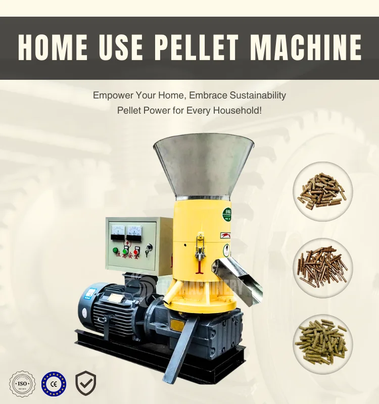 2025 Latest Small Mini 80-1200KG/H Hay Pellet Machine Wood Pellet Maker ...