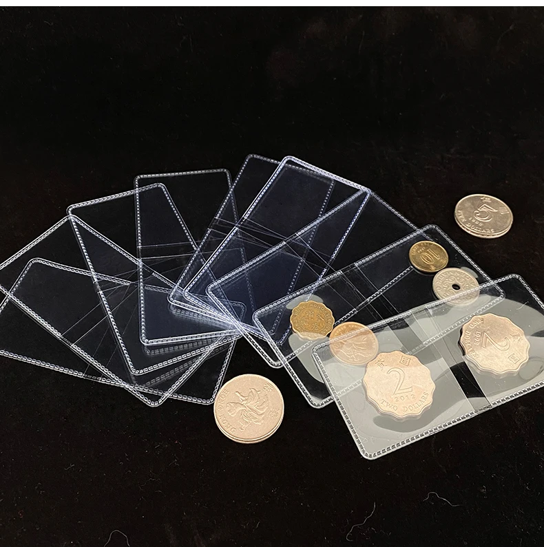 Wholesale Custom Pack 1000 Archivalpro 2x2 2.5x2.5 Double Pocket Clear ...