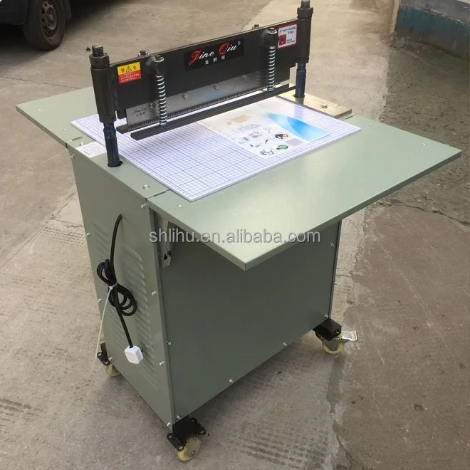 Electric Zigzag Fabric Sample Cutting Machine Textile Fabric Cloth ...