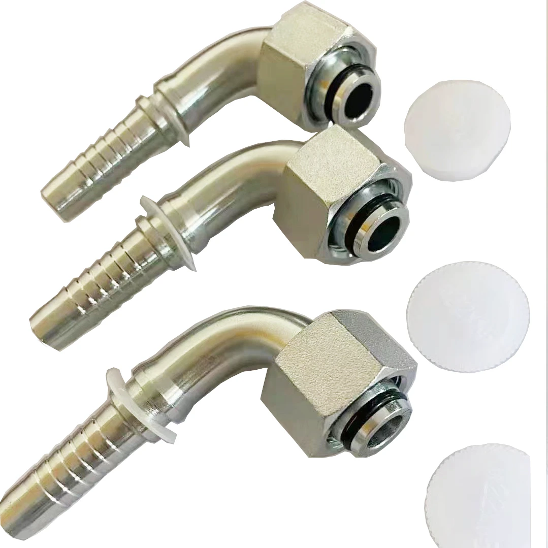 High Pressure Forged Swivel Hose Fittings Straight Crimp Style ...