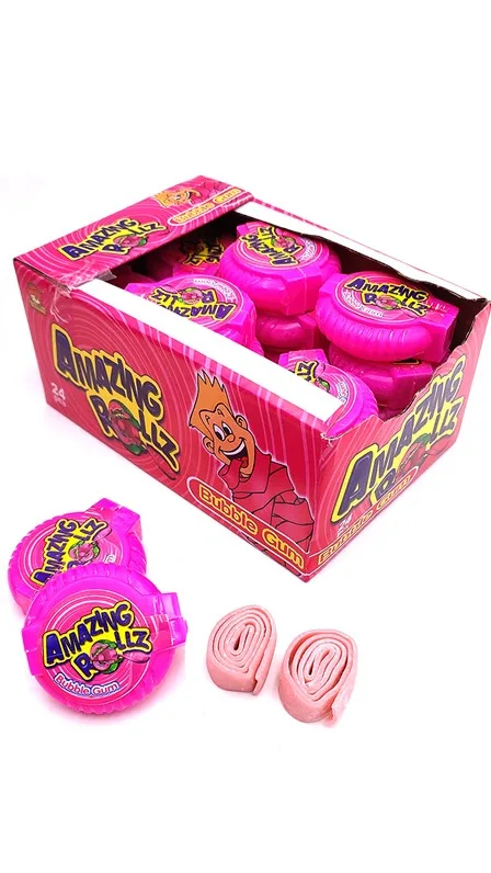 Wholesale Chucherias Rrollos De Chicle Fruit Crazy Roll Chewing Bubble ...