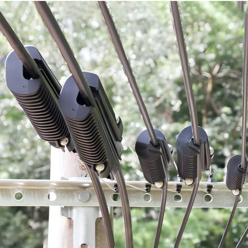 Ftth Adss Fiber Optic Cable Tension Clamp Wedge Type Deadend Anchor ...